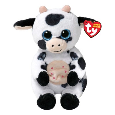 Ty Herdly The Black and White Cow Plush
