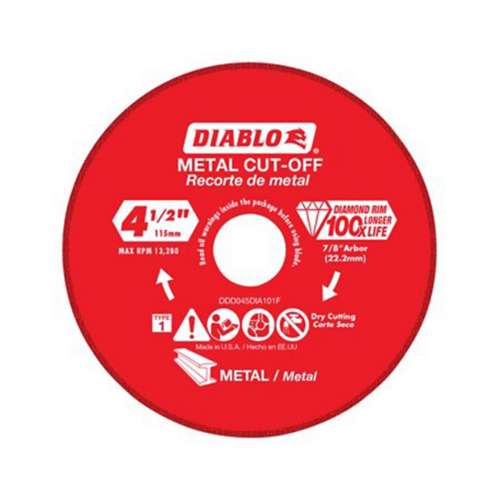 Diablo Metal Cut-Off 4-1/2 in Cutting Disc | SCHEELS.com