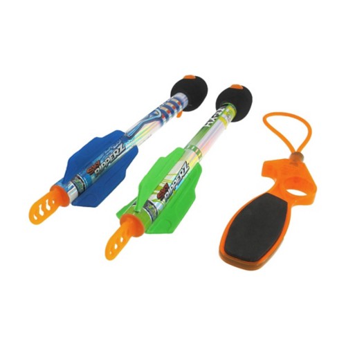 Zing Blast Off Sky Ripperz Bungee Launched Rockets (Colors May Vary)
