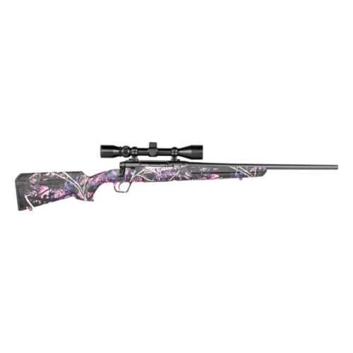 Savage Arms Axis XP Compact Muddy Girl Camo Rifle with Weaver 3-9x40 ...