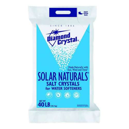 Diamond Crystal Solar Naturals Water Softener Salt Crystal 40 lb ...