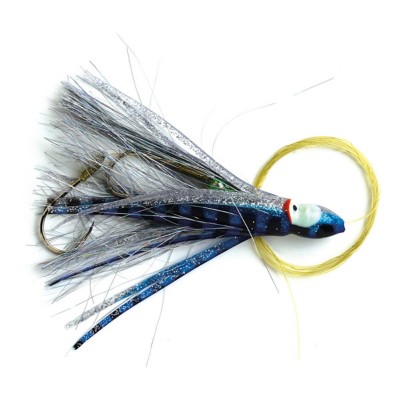 P-Line Rigged Squid with Tinsel Insert