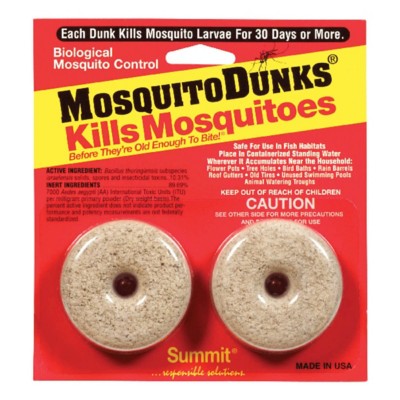 Summit Mosquito Dunks Insect Repellent Solid For Mosquitoes 0.8 oz ...