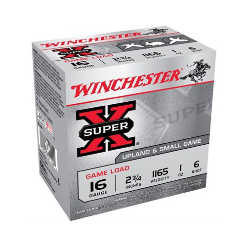 Winchester Super-X Game Load 16 Gauge Shotshells