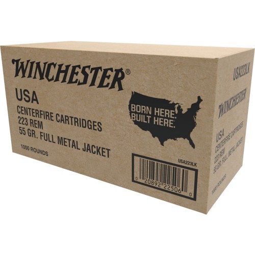 Winchester USA 223 Remington Rifle Ammunition 1000 Round Box