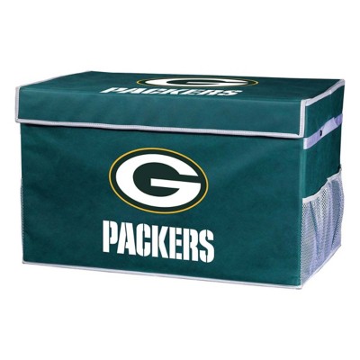 Franklin Sports Green Bay Packers Collapsible Footlocker Storage Bin ...