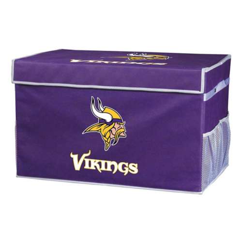 Franklin Sports Minnesota Vikings Collapsible Footlocker Storage Bin ...