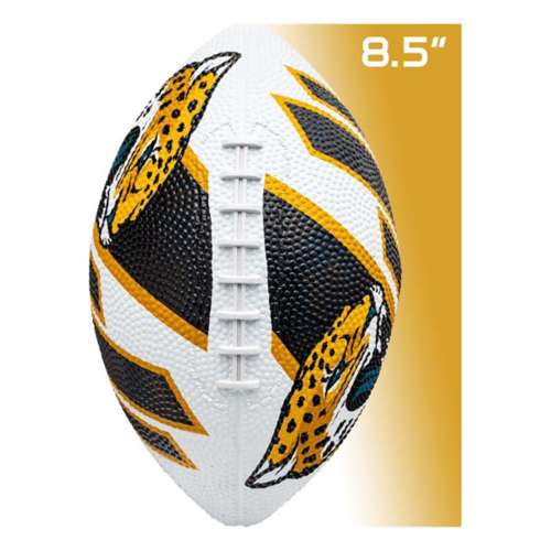 Franklin Sports NFL Jacksonville Jaguars Youth Rubber Football ...