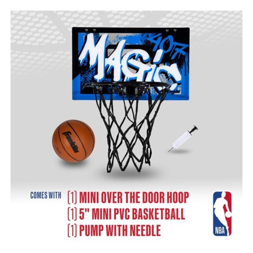 Franklin Sports NBA Orlando Magic Over the Door Basketball Hoop