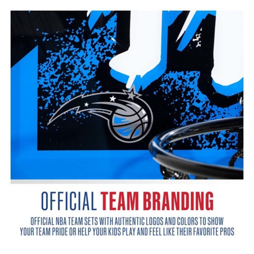 Franklin Sports NBA Orlando Magic Over the Door Basketball Hoop