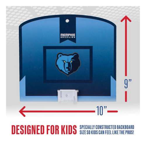 Franklin Sports NBA Memphis Grizzlies Mini Over the Door Basketball ...