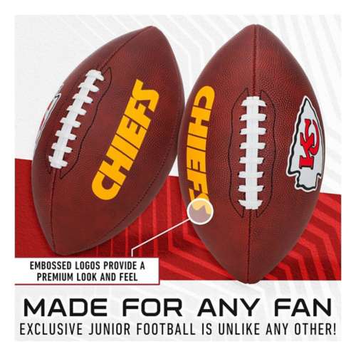 Franklin Sports NFL Kansas City Chiefs Youth Junior Size Football ...