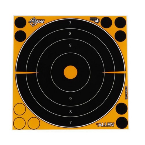 Allen EZ-Aim Adhesive Splash Bullseye Target 6 Pack