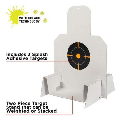 EZ Aim Adhesive Splash Reactive Paper Shooting Targets Kit & Target ...