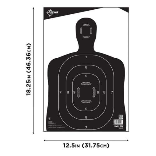 Allen Ez Aim Silhouette Paper Targets 100 pack | SCHEELS.com