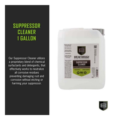 Breakthrough Clean Suppressor Cleaner 1-Gallon