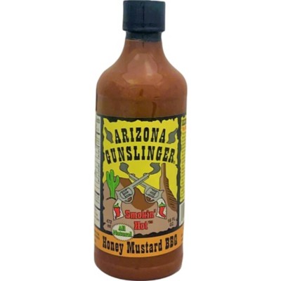Arizona Gunslinger Smokin Hot Honey Mustard BBQ Sauce
