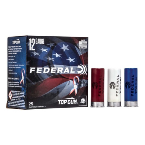 Federal Top Gun USA Red White & Blue 12 Gauge Shotshells