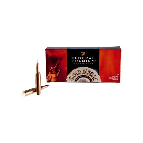 Federal Ammo 250gr Sierra Matchking 338 Lapua Magnum Rifle Ammunition ...