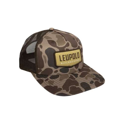 Men's Leupold Riflescope Camo Trucker Adjustable Hat | SCHEELS.com