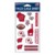 Wincraft Wisconsin Badgers Face Tattoo Sheet