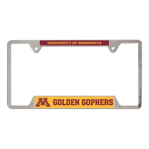 Wincraft Minnesota Golden Gophers Metal License Plate Frame | SCHEELS.com