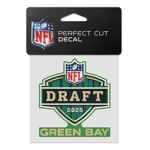 Wincraft 2025 NFL Draft 4x4 Perfect Cut Decal