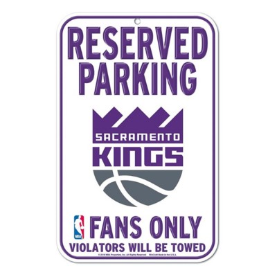 Wincraft Sacramento Kings 11"x17" Reserved Parking Sign