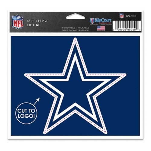 Wincraft Dallas Cowboys 5"x6" Multi Use Decal