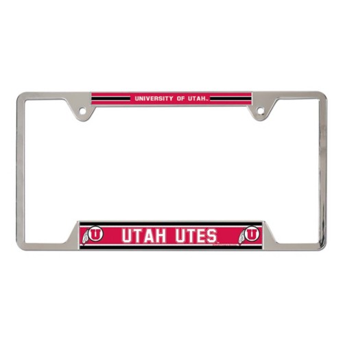 Wincraft Utah Utes Metal License Plate Frame