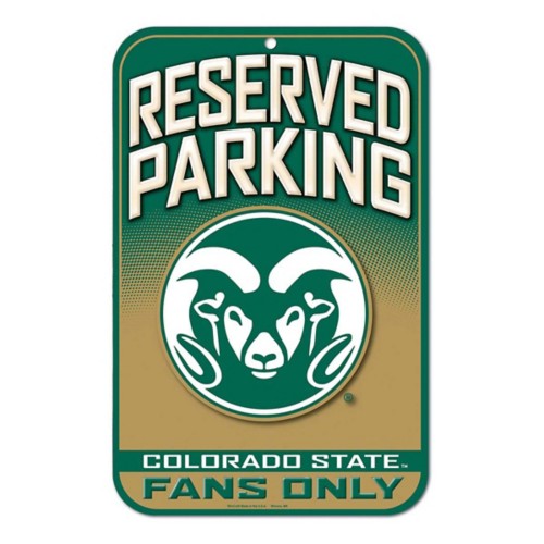 Wincraft Colorado State Rams 11"x17" Reserved Parking Sign