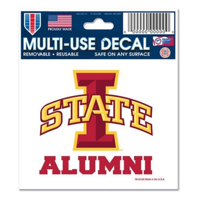 Wincraft Iowa State Cyclones 3"x4" Multi Use Decal