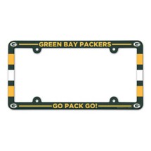 Wincraft Green Bay Packers Plastic License Plate Frame | SCHEELS.com