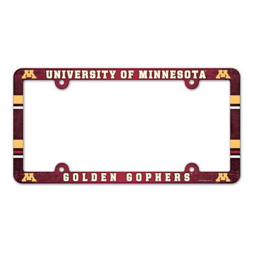 Wincraft Minnesota Golden Gophers Plastic License Plate Frame | SCHEELS.com