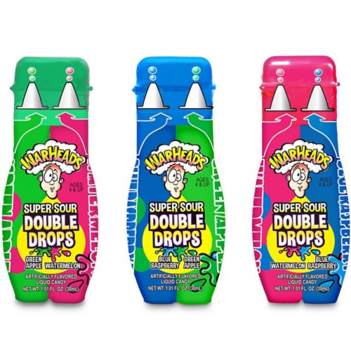 Warheads Super Sour Double Drops