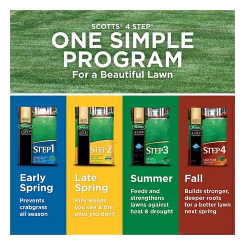 Scotts Step 2 Weed Control Weed Control Lawn Fertilizer For Multiple ...