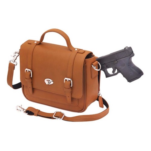 Gun Tote'n Mamas Classic School Girl Satchel Crossbody Concealed Carry ...
