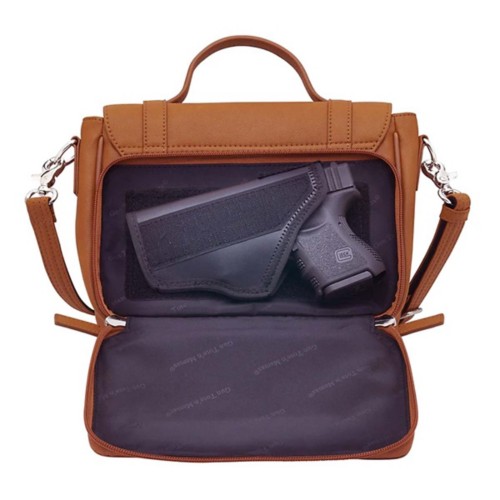 Gun Tote'n Mamas Classic School Girl Satchel Crossbody Concealed Carry ...