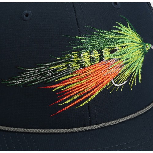 Paramount Outdoors Fire Tiger Streamer Fly Fishing Mesh Back Rope ...