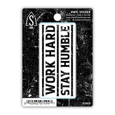 Stickers Northwest Work Hard Stay Humble Sticker Sticker | SCHEELS.com