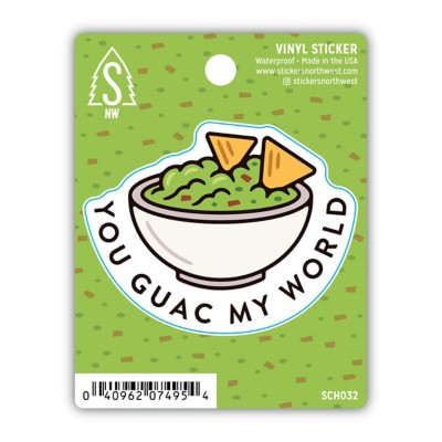 Stickers Northwest You Guac My World Sticker Sticker