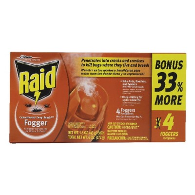 Raid Deep Reach Aerosol Fogger 1.5 oz