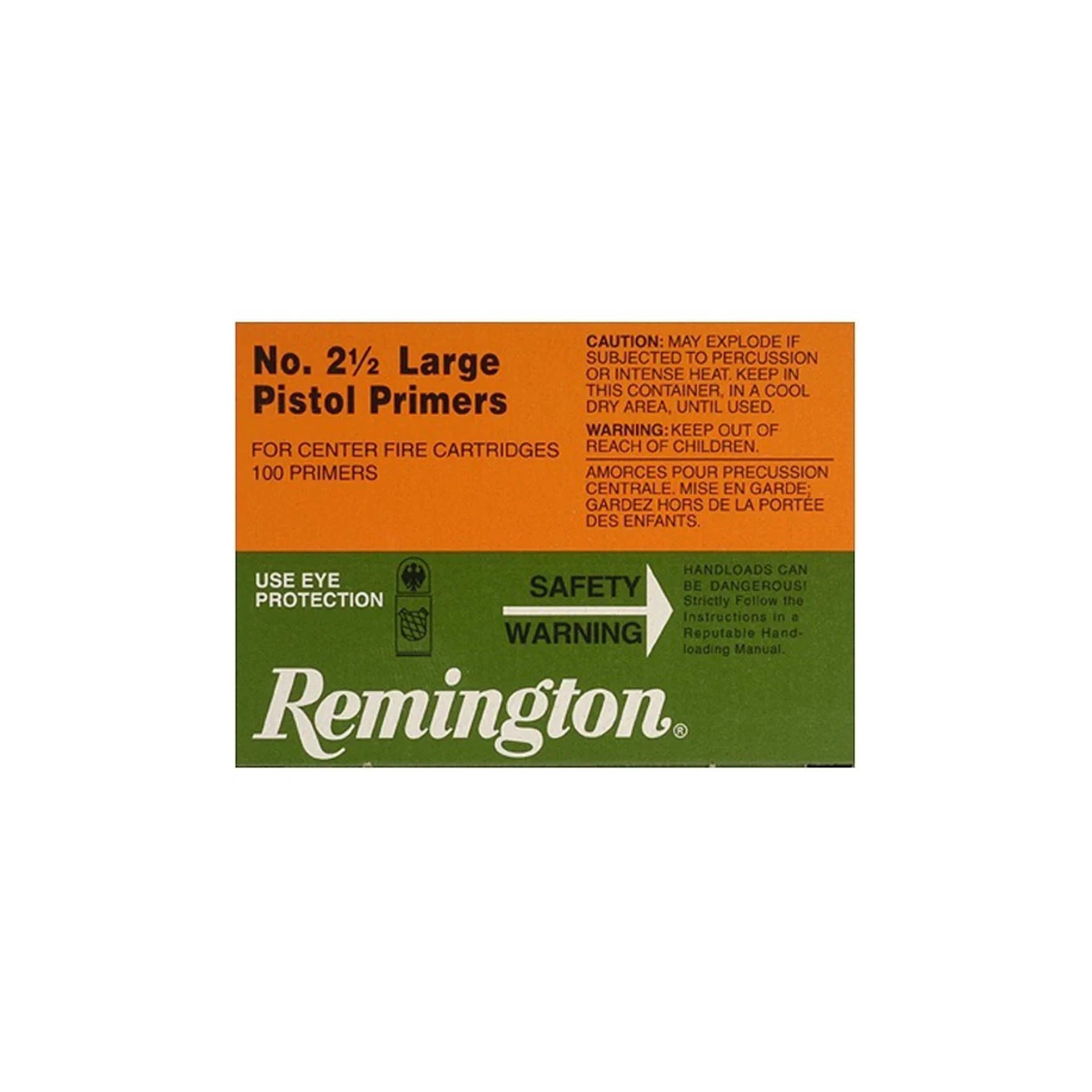 Pistol Primers for Reloading