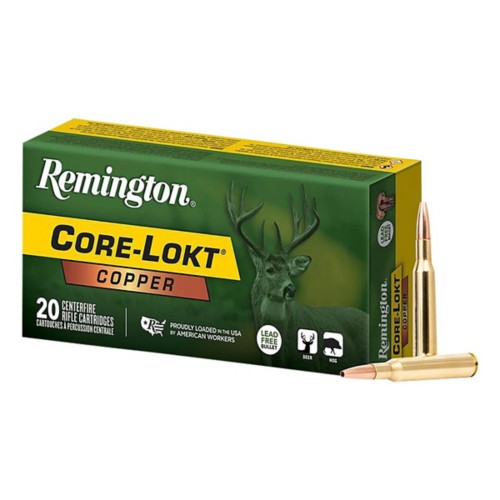 Remington Core-Lokt Copper HP 300 Winchester Magnum Rifle Ammunition 20 ...
