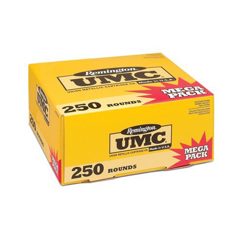 Remington UMC Mega Pack 250 Round Box 38 Special Handgun Ammunition 250 ct. Remington UMC Mega Pack 250 Round Box 38 Special Handgun Ammunition 250 ct.