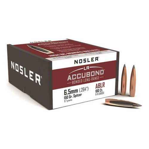 Nosler AccuBond Long Range 26 Caliber Rifle Bullets