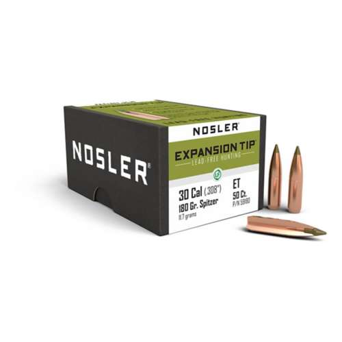 Nosler Expansion Tip Lead Free Bullets Rifle Bullets | SCHEELS.com