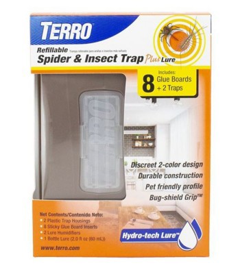 TERRO Refillable Spider & Insect Trap Plus Lure