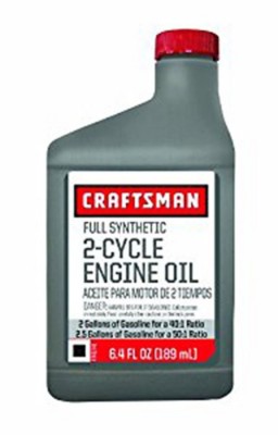 Craftsman Full Synthetic 2-Cycle Engine Oil 6.4 oz