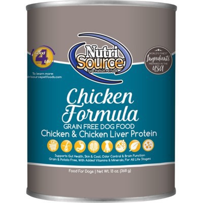 NutriSource Chicken and Rice Canned Dog Food | SCHEELS.com